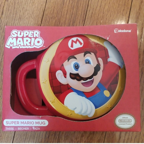 Nintendo | Dining | 225 Nib Super Mario Mug 2oz | Poshmark